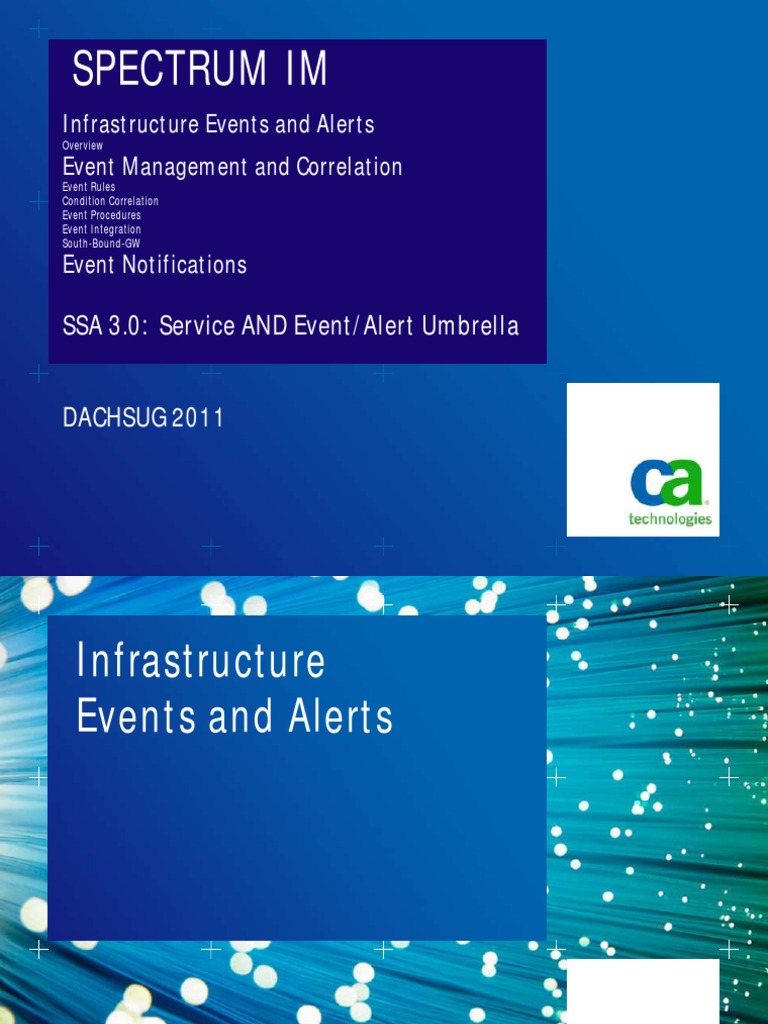 CA Spectrum Event Alarm Handling-S | PDF | Firewall (Computing) | Information Science