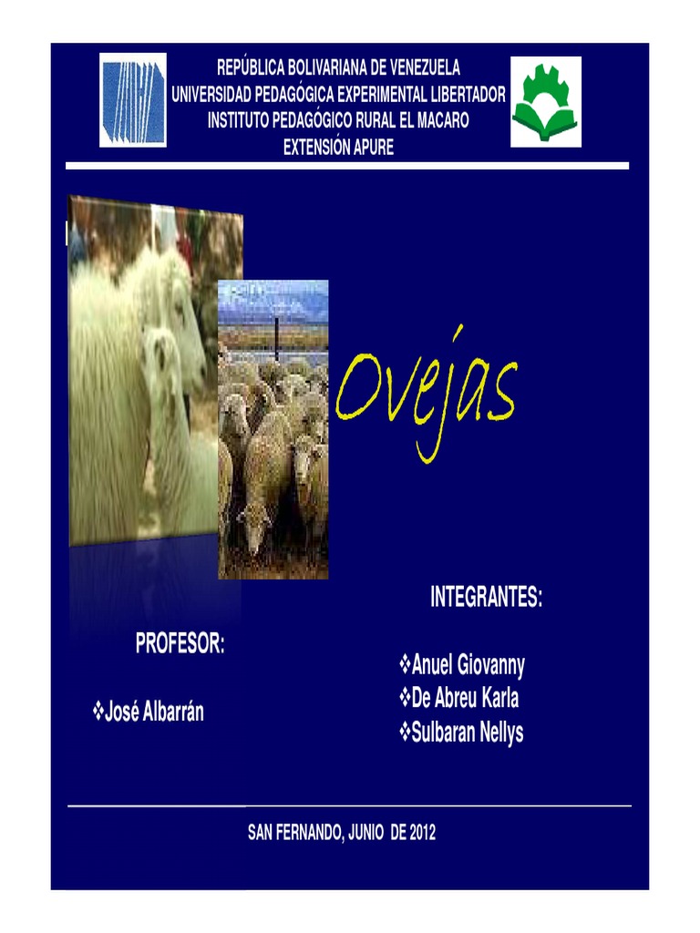 Enfermedades Ovejas | PDF | Oveja | Virus