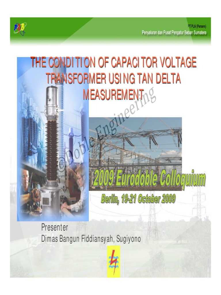 3 5 Assessment Condition of Capacitive Voltage Transformer Using ...
