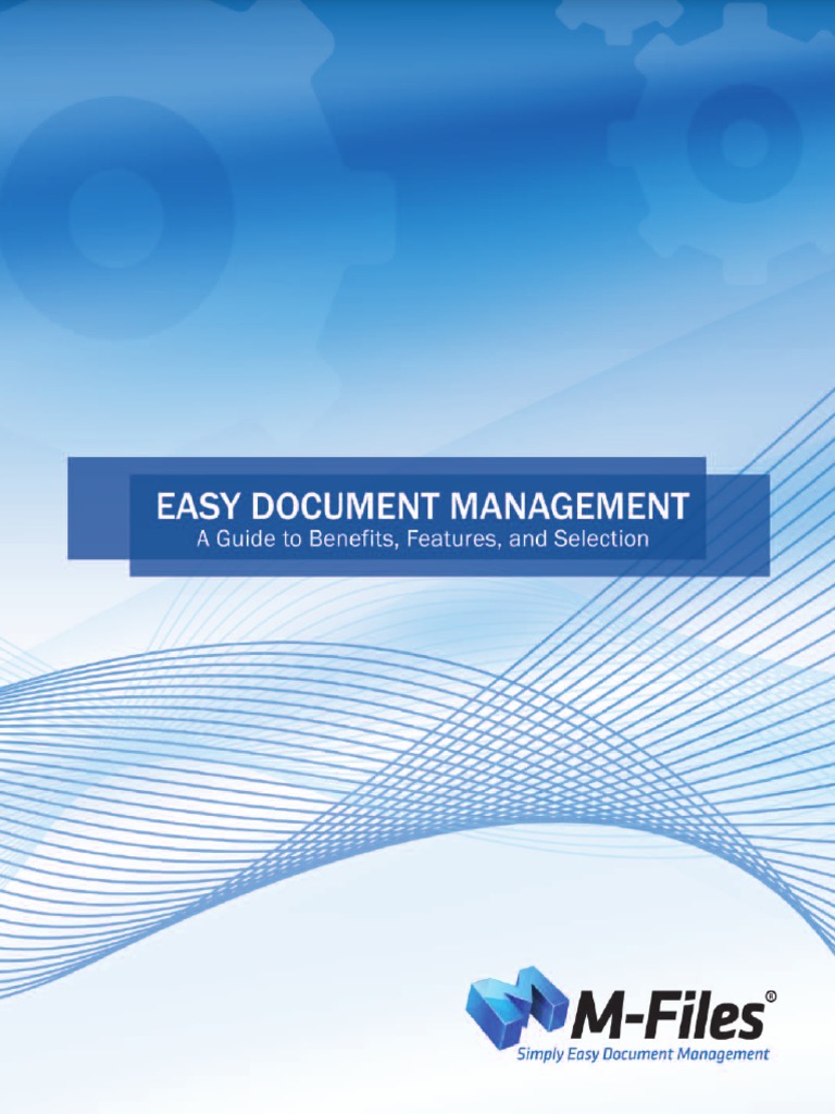 Document Management - White Paper (M-Files) | PDF | Records Management ...