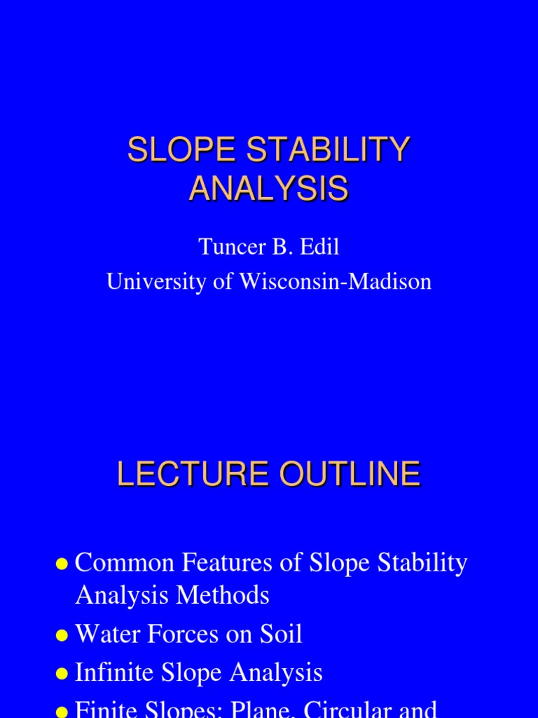 s 070585695 (slope stability) | Soil Mechanics | Continuum Mechanics