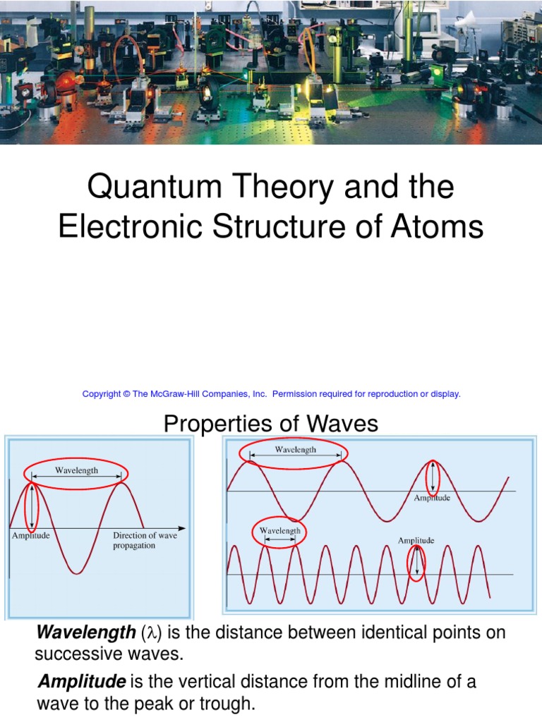 Lecture 1 - Quantum & Atomic Structure | PDF | Atomic Orbital ...