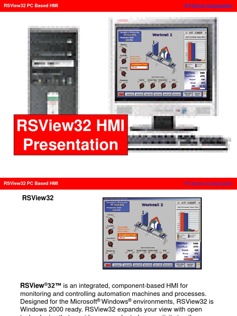 RSView 32 | PDF | User Interface | Personal Computers