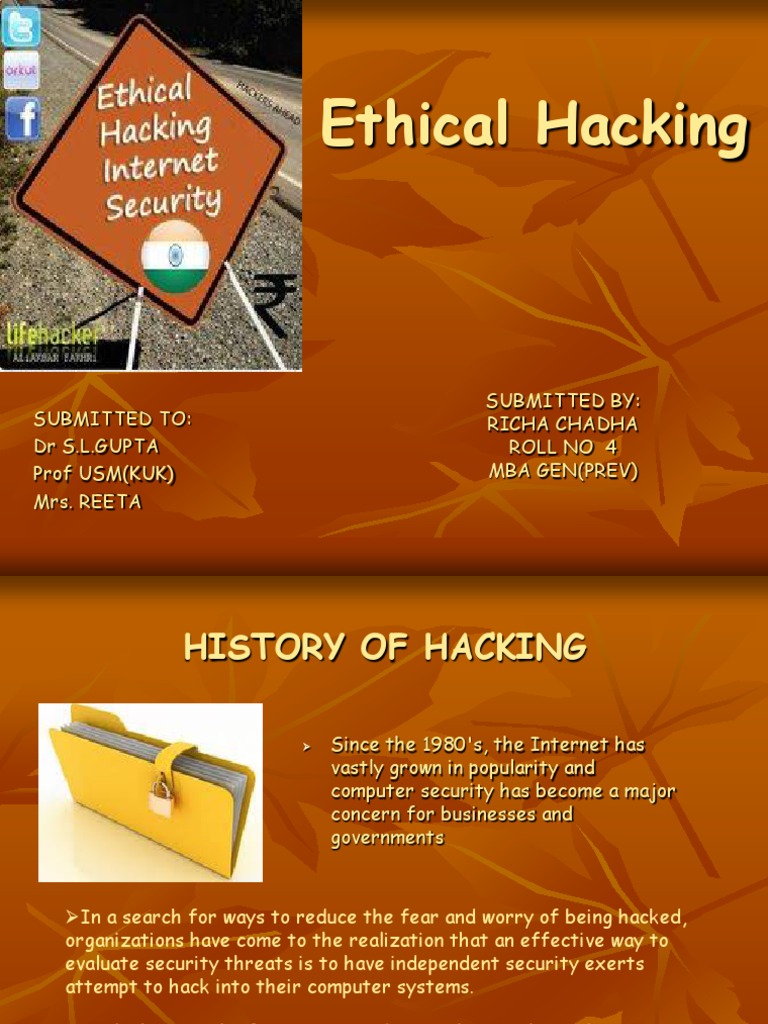 Ethical Hacking | PDF | Security Hacker | Computer Virus