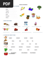 Homework #4 - Food Vocabulary | PDF | Western Cuisine | Regional ...