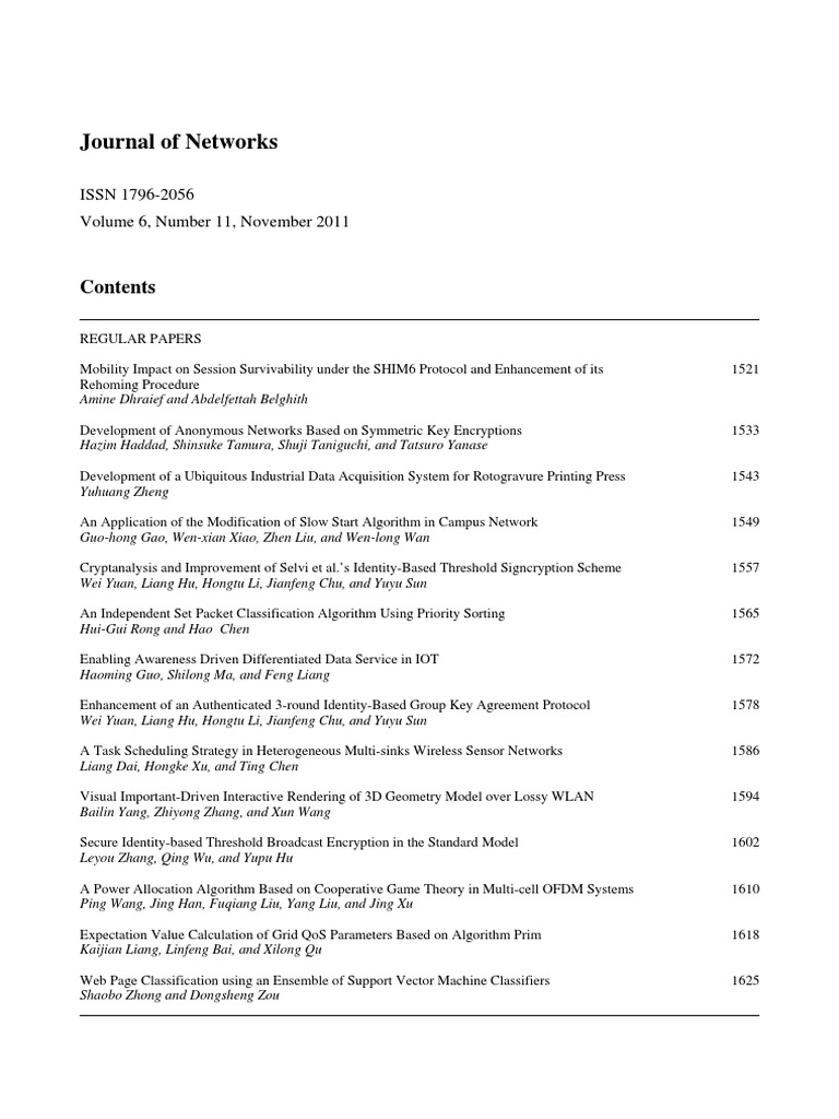 Network Journal 1 | PDF | Transmission Control Protocol | Computer Network