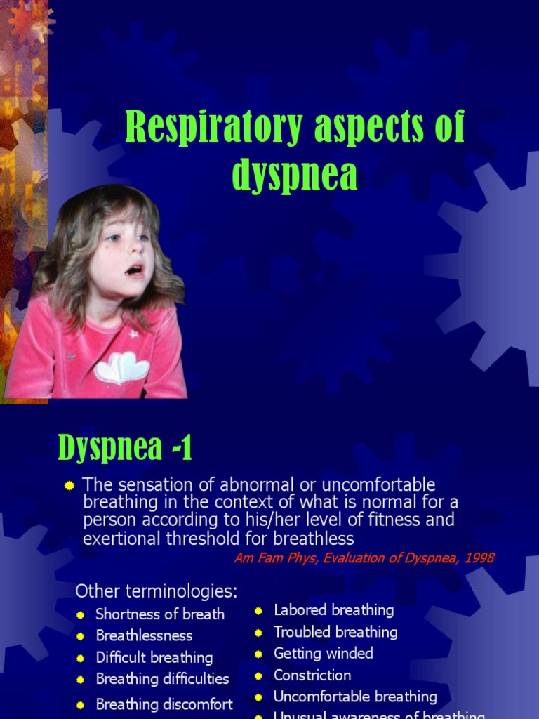 Dyspnea - Respirology Aspects | PDF | Breathing | Respiratory System