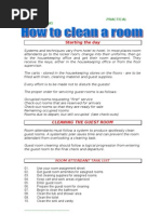HK Supervisor Room Inspection Checklist | PDF | Bathroom | Shower