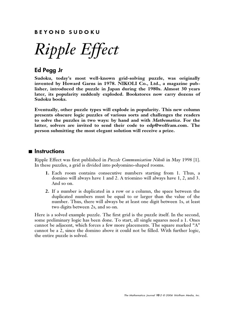 THe Ripple Effect | PDF | Areas Of Computer Science | Computing