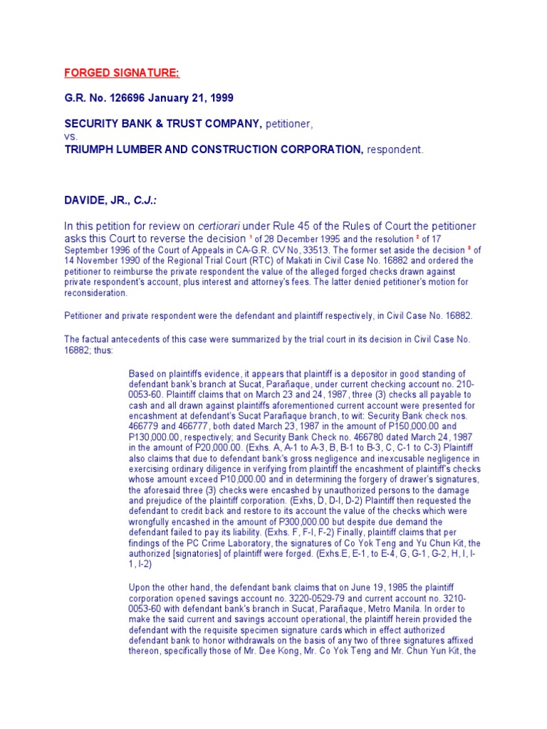 Negotiable Instrument Cases | PDF | Appeal | Lawsuit