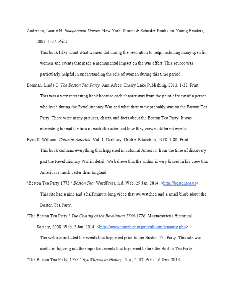 Secondary Sources | PDF | American Revolution | Tea Party Movement
