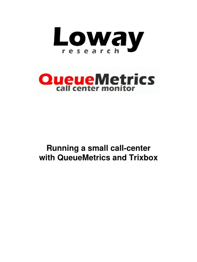 Queuemetrics With Freepbx | PDF | Call Centre | Password