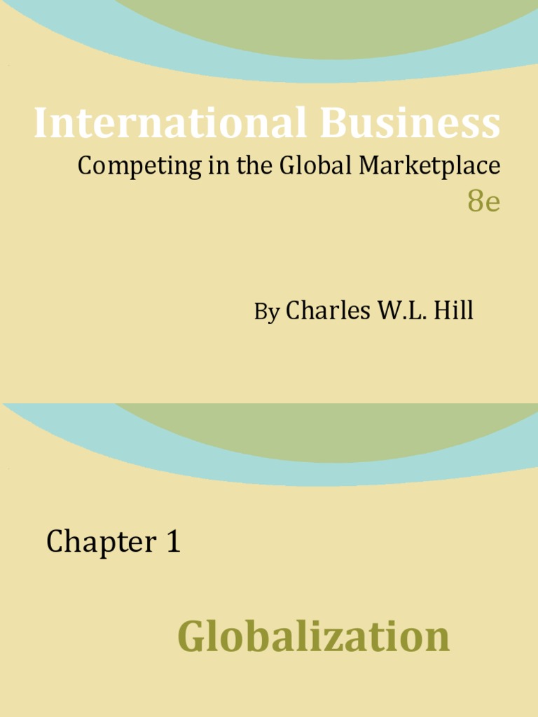 International Business: Competing in The Global Marketplace | PDF