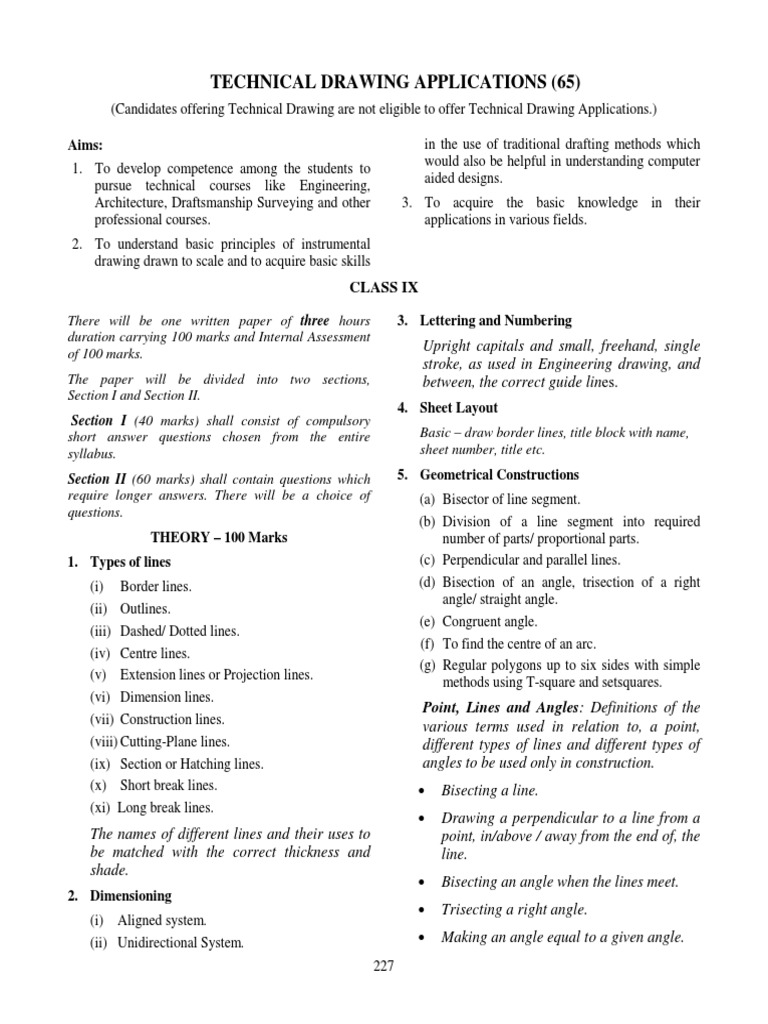 Technical Drawing Applications Guide | PDF | Circle | Triangle