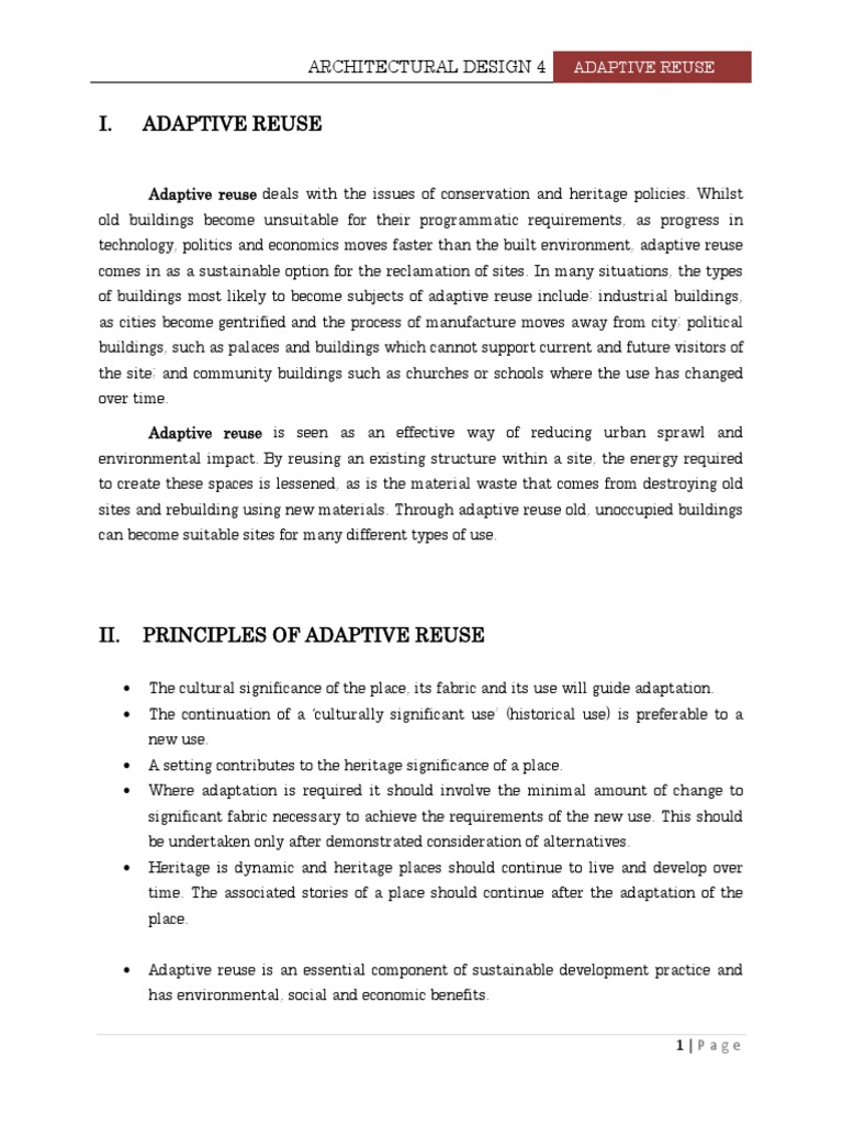 Adaptive Reuse | PDF | Libraries | Public Library