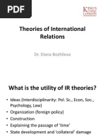 Comparison of IR Theories | PDF | International Relations | Global Politics