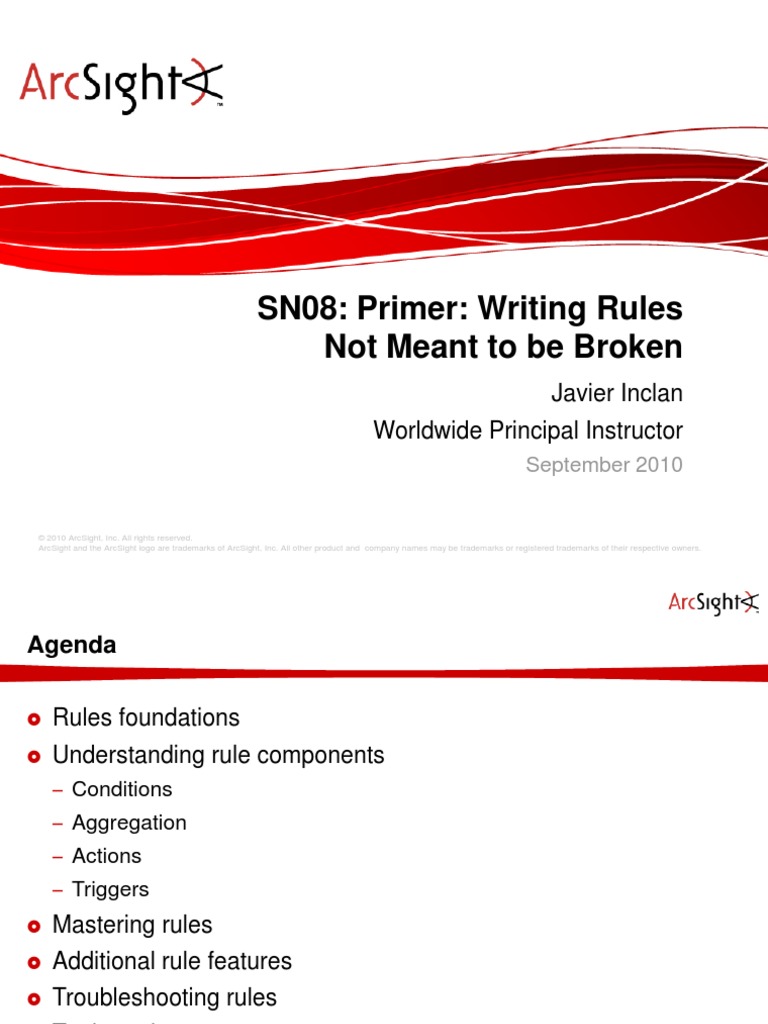 SN08 Javier-Inclan Writing Rules | PDF | Use Case | Troubleshooting