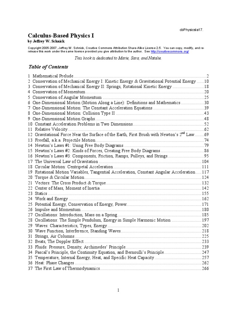 Calculus Based Physics | PDF | Trigonometric Functions | Sine