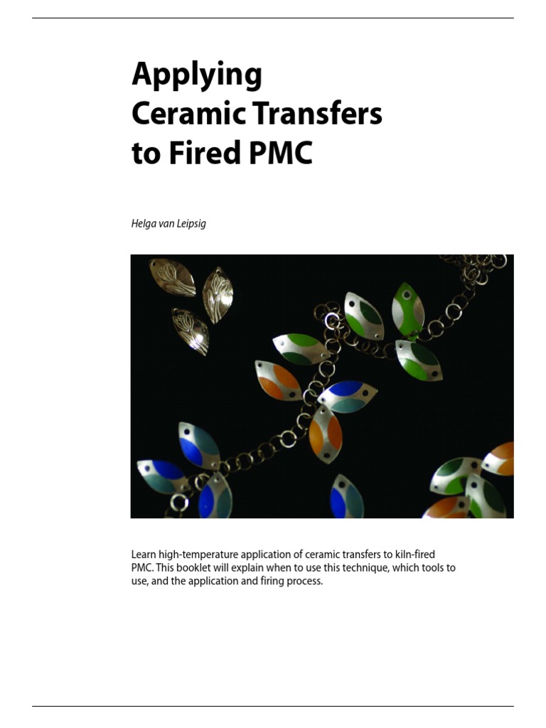 Applying Ceramic Transfers | PDF | Adobe Photoshop | Pottery