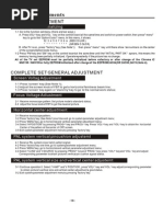 Brother Maintenance Mode List | PDF | Printer (Computing) | Equipment