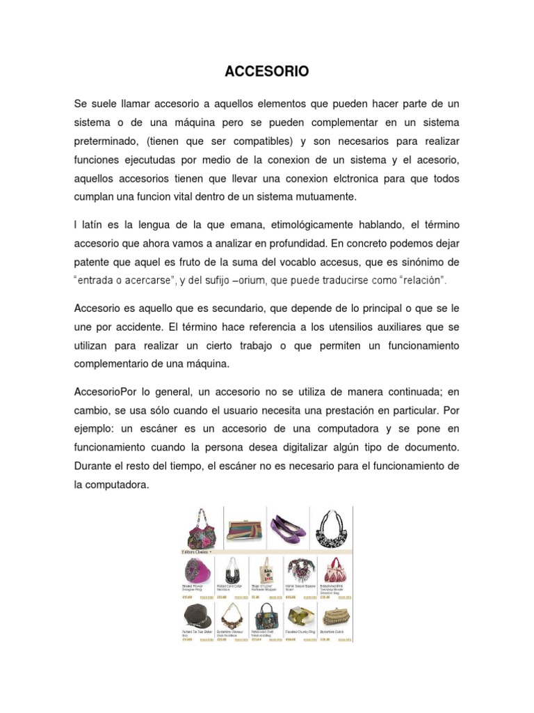 Que Es El Accesorio | PDF | Teatro | Barroco