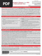 Royal Mail Bulk Posting Certificate | PDF