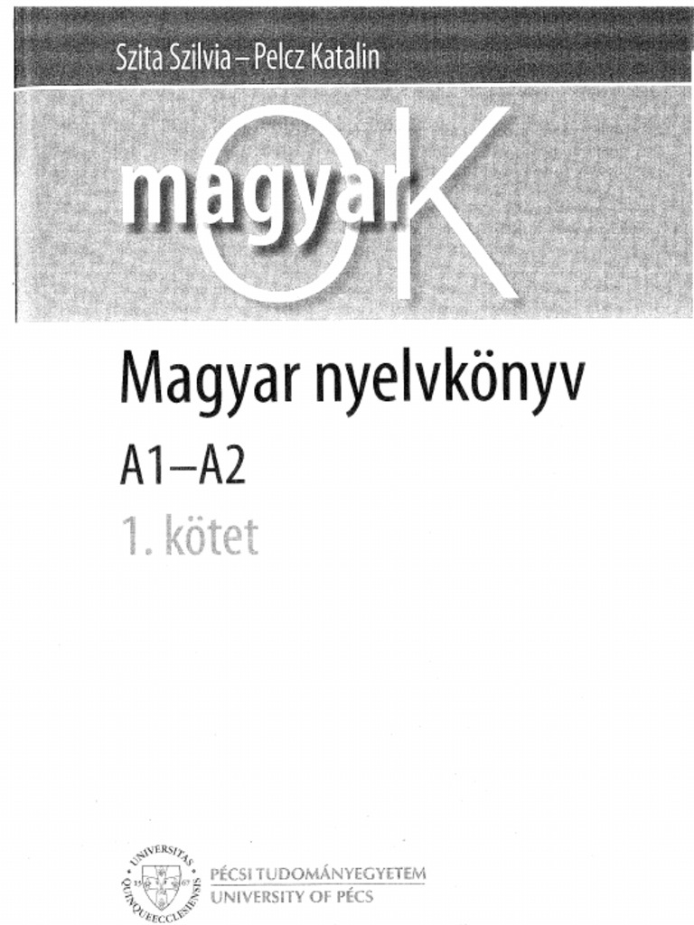 MagyarOK - magyar nyelvkönyv A1-A2