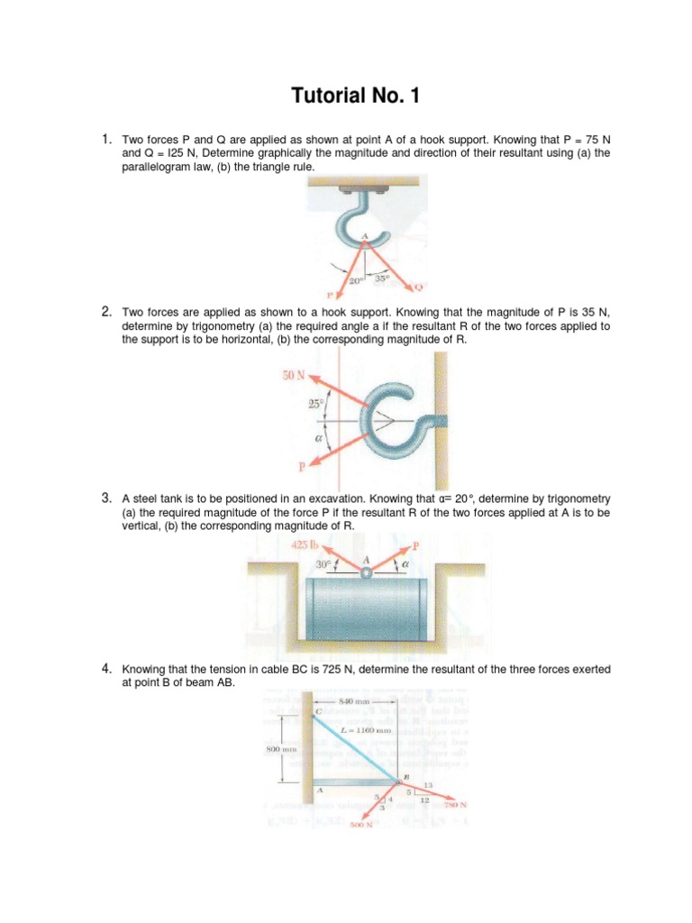 Mechanics Questions | PDF