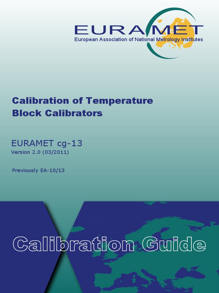 EURAMET cg-13 V 2.0 Temperature Block Calibrators 01 PDF | PDF ...