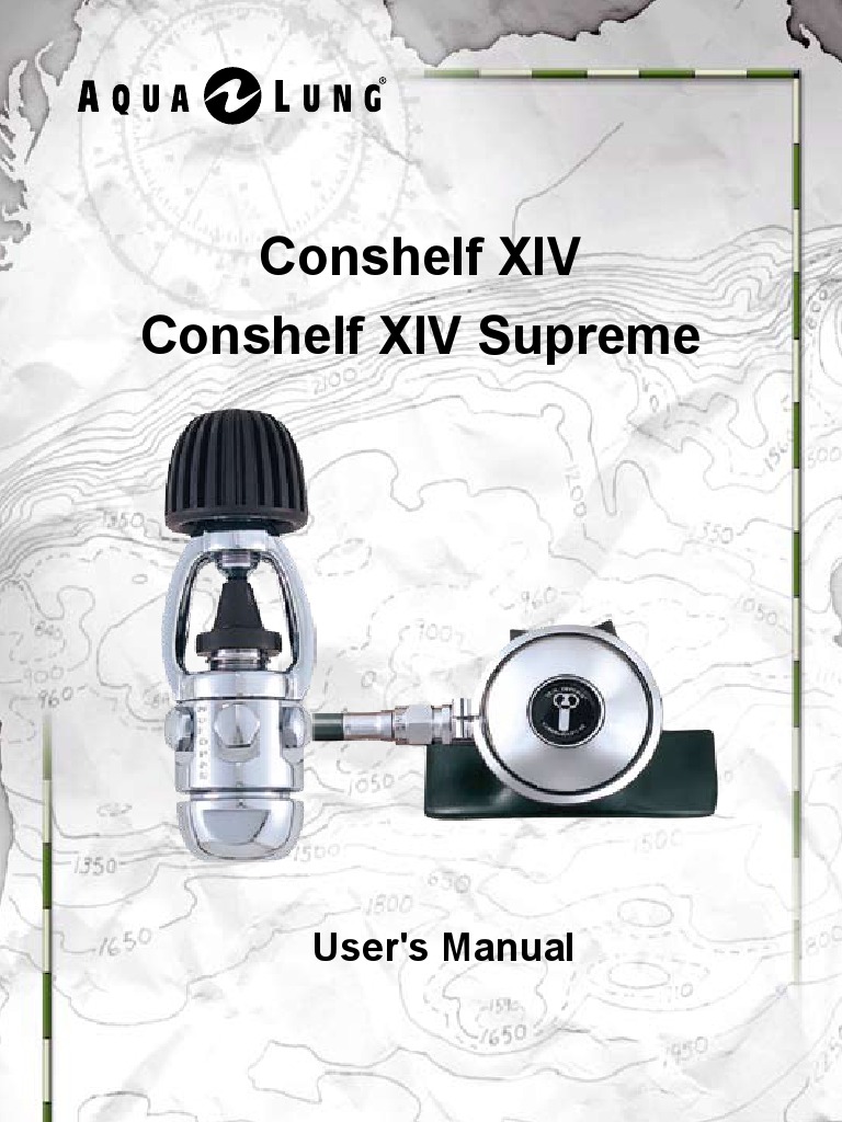 Aqualung Conshelf 14 Users Manual | PDF | Scuba Diving | Gases