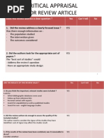 CASP Checklist Systematic Reviews Meta Analysis RCT Checklist 2024 | PDF | Systematic Review ...