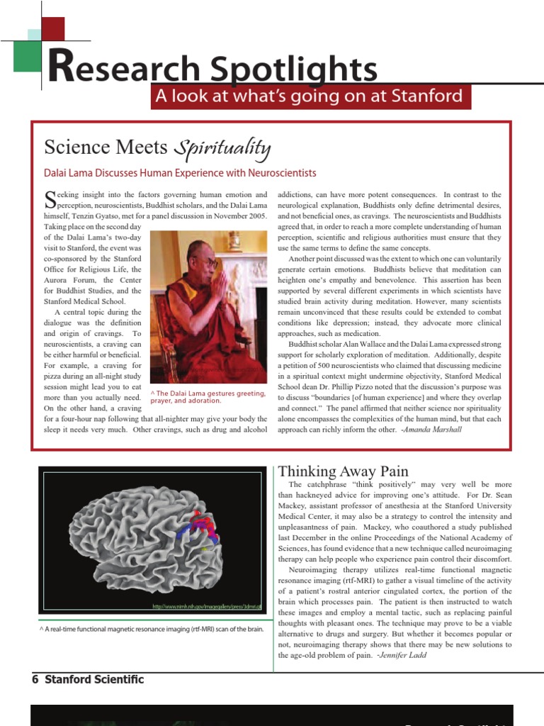 Research Spotlights | PDF | Medical Imaging | Neuroscience