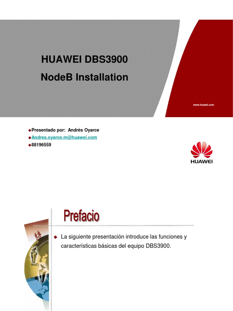 HUAWEI BSC6900 NodeB Installation | PDF | Hardware de la computadora | Tecnología digital