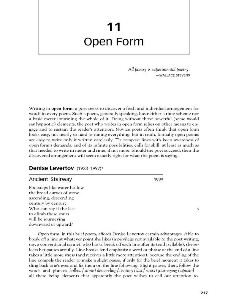 All poetry is experimental poetry | PDF | Poetry | Metre (Poetry)