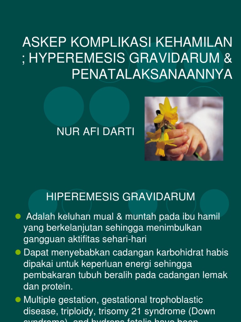 Hyperemesis | Nausea | Vomiting