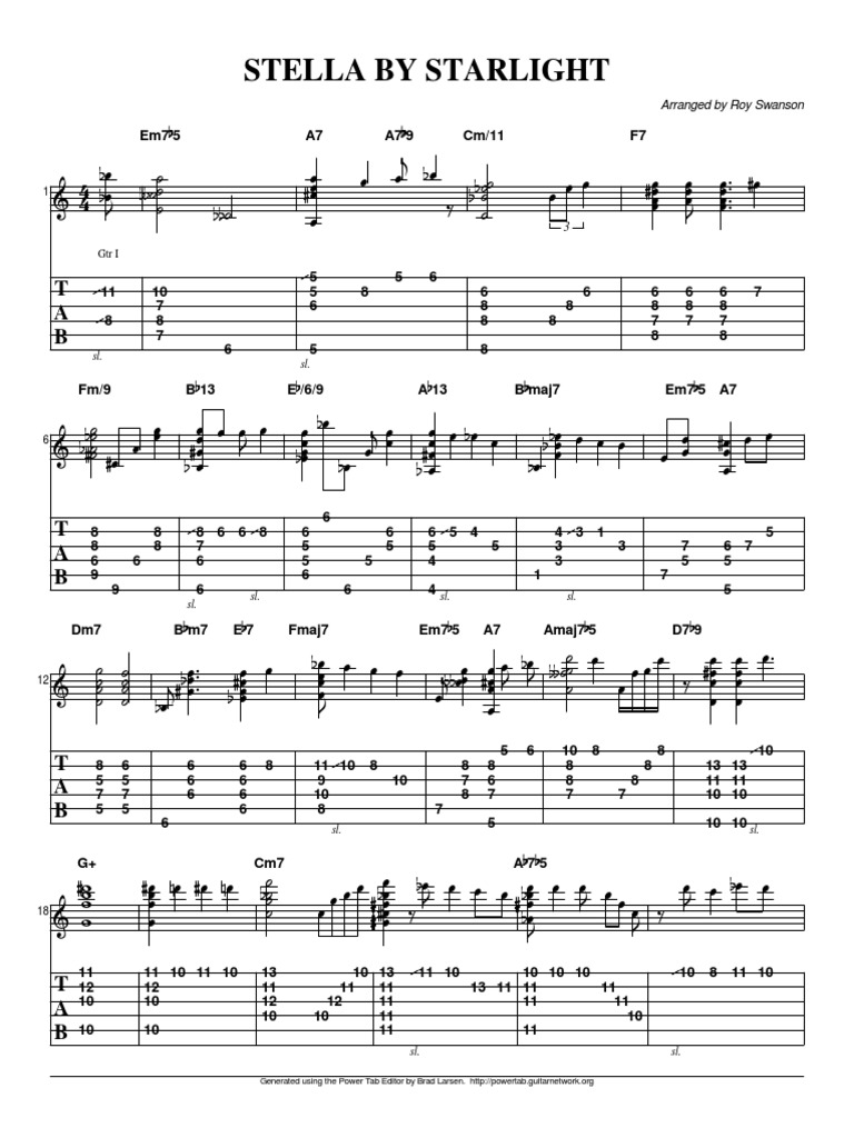 Stella by Starlight Tab | PDF | Home & Garden