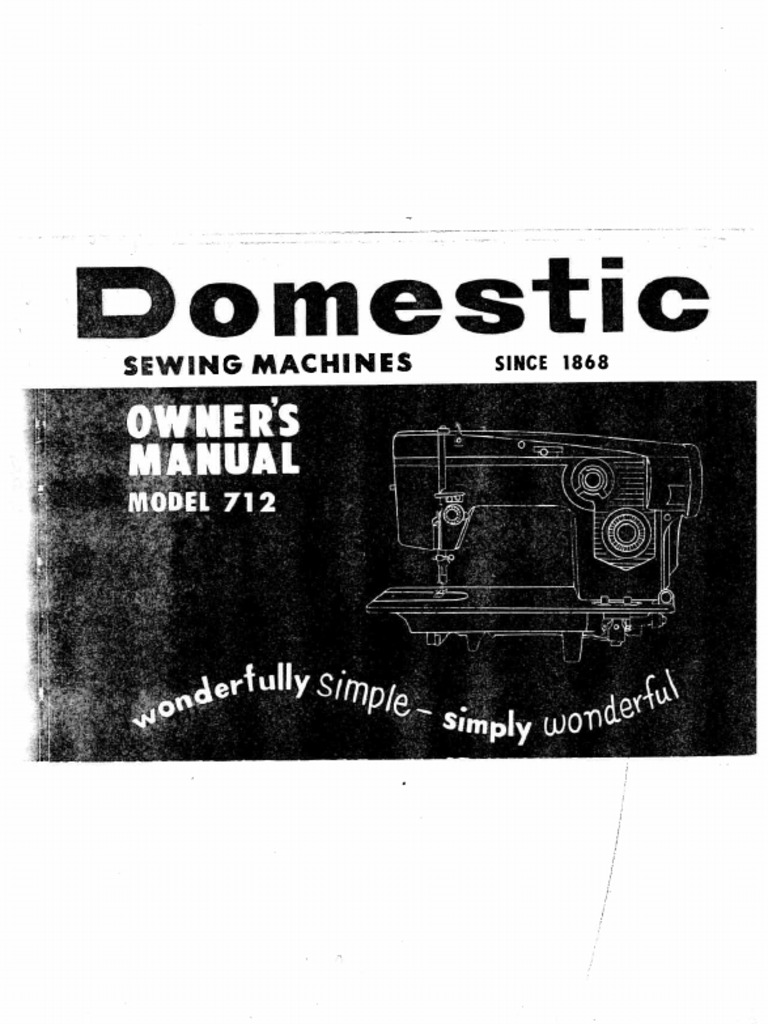 Eaton Viking or Domestic Sewing Machine model 712 | Sewing Machine | Sewing