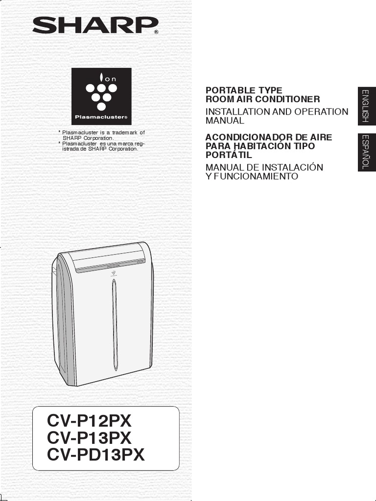 Sharp Manual Air Acon | PDF | Ac Power Plugs And Sockets | Air Conditioning