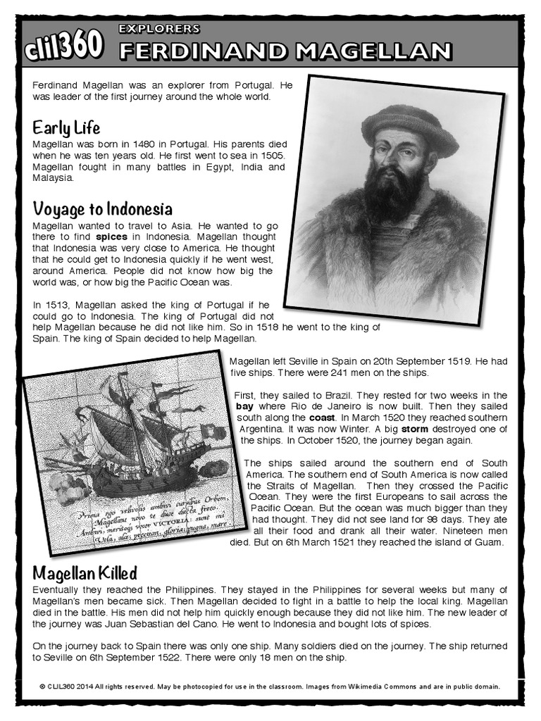 Ferdinand Magellan | PDF