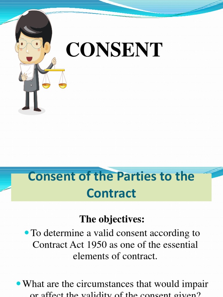 Validity of Consent in Contracts | PDF | Misrepresentation | Virtue