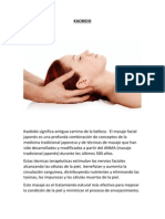 Masaje Kobido: Guía Paso a Paso | PDF | Masaje | Qi