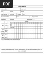 Tank Cleaning Certificate Template | PDF