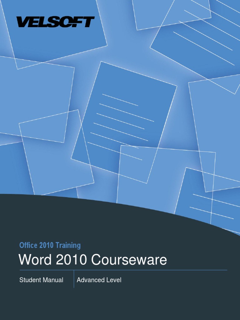 Word Advanced | PDF | Microsoft Word | Computer Keyboard