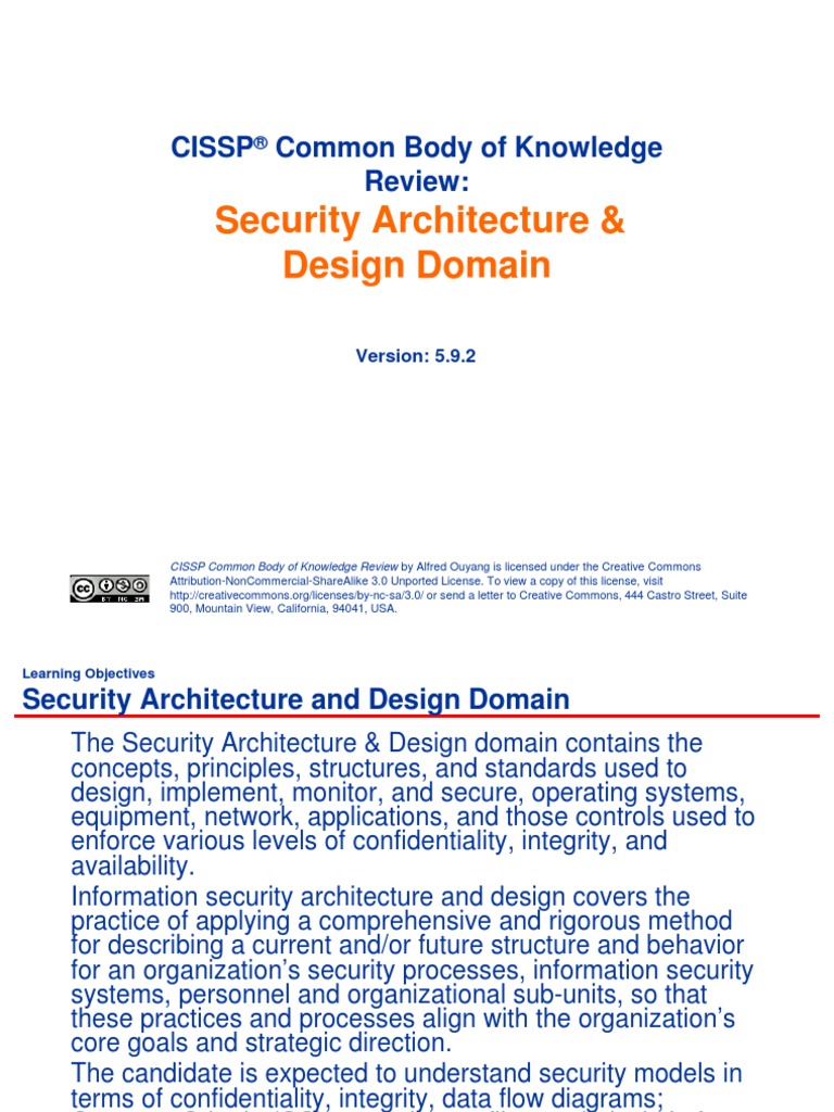 2 Security Architecture+Design | PDF | Computer Data Storage ...