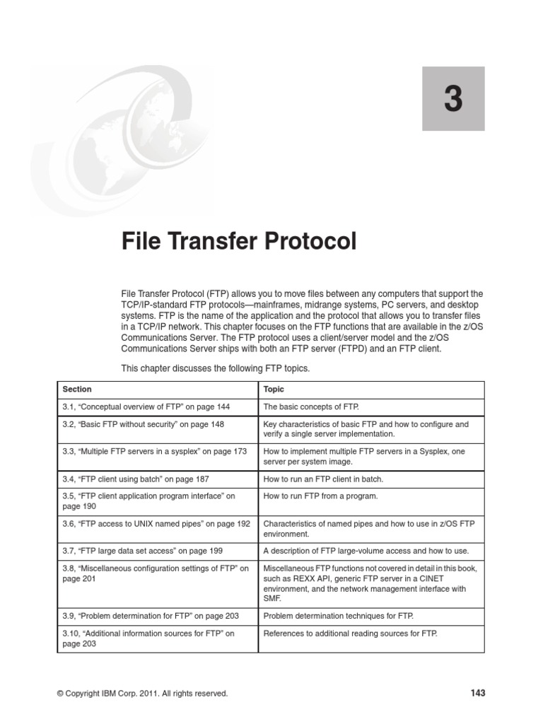 FTP - Ibm Manual | PDF | File Transfer Protocol | Transport Layer Security