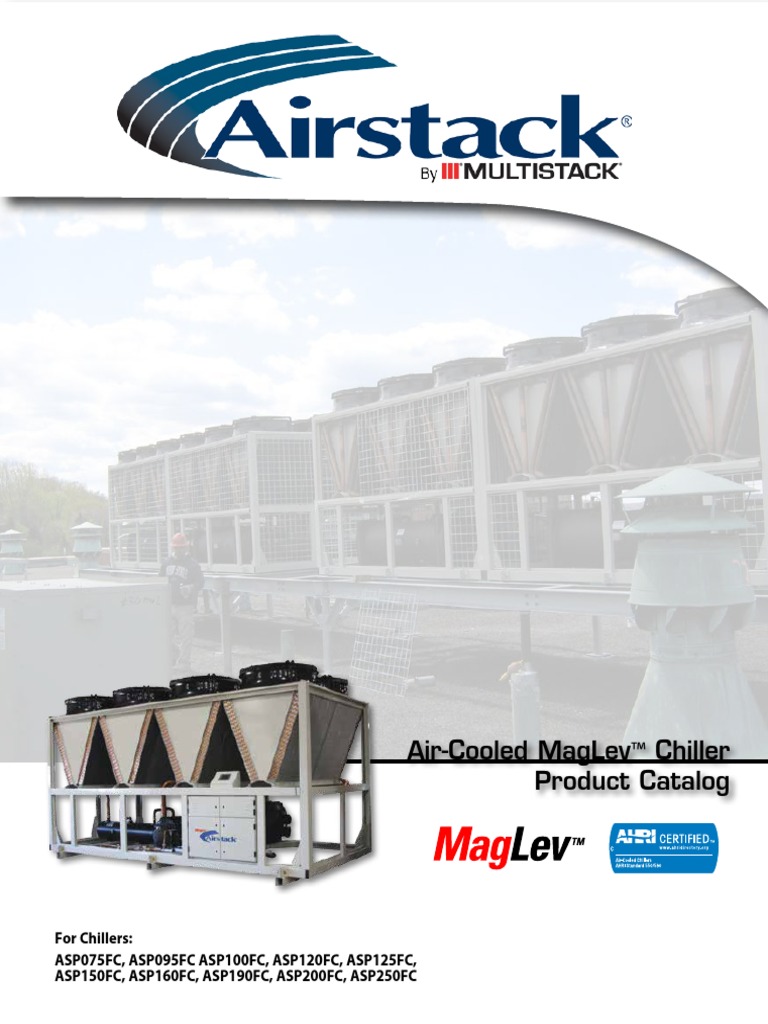 MagLev Air Cooled Chiller Catalog | PDF | Heat Exchanger | Gas Compressor