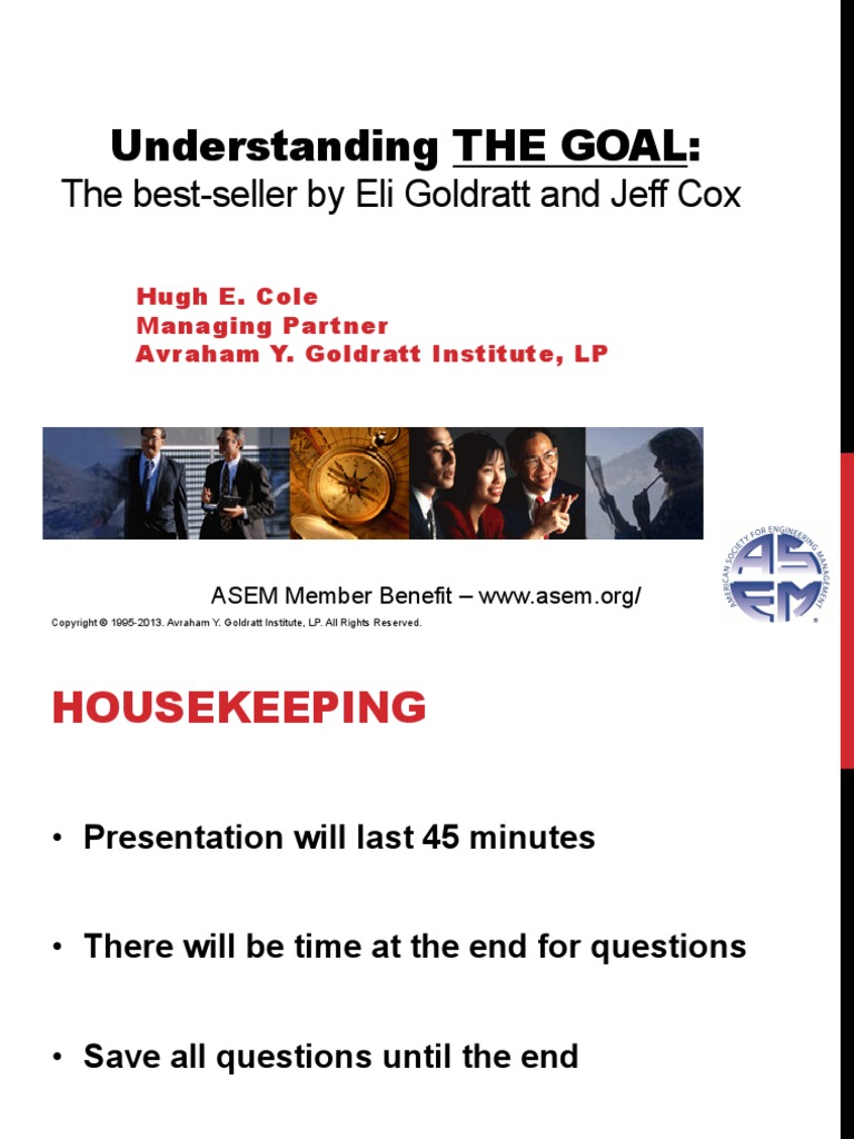 Understanding The Goal | PDF | Inventory | Economies