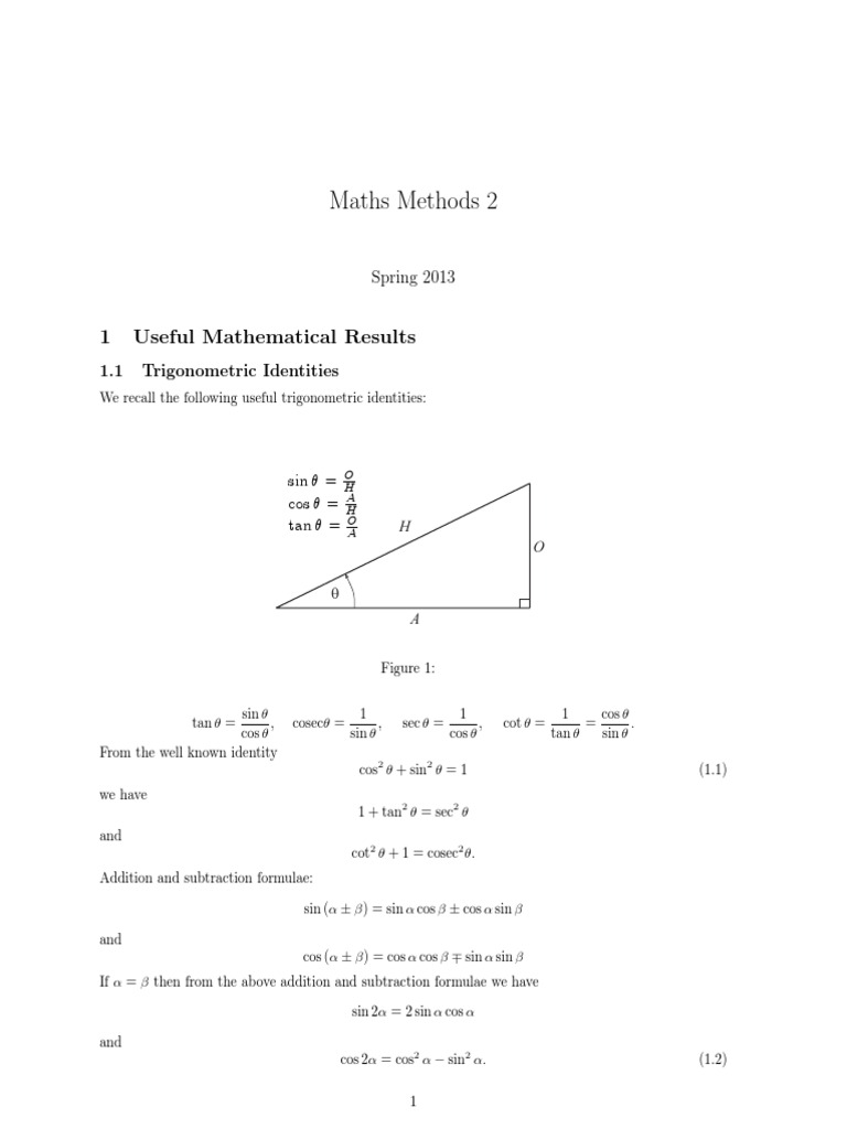 Mathematical Methods For Physics 2 Pdf Coordinate System Euclidean Vector