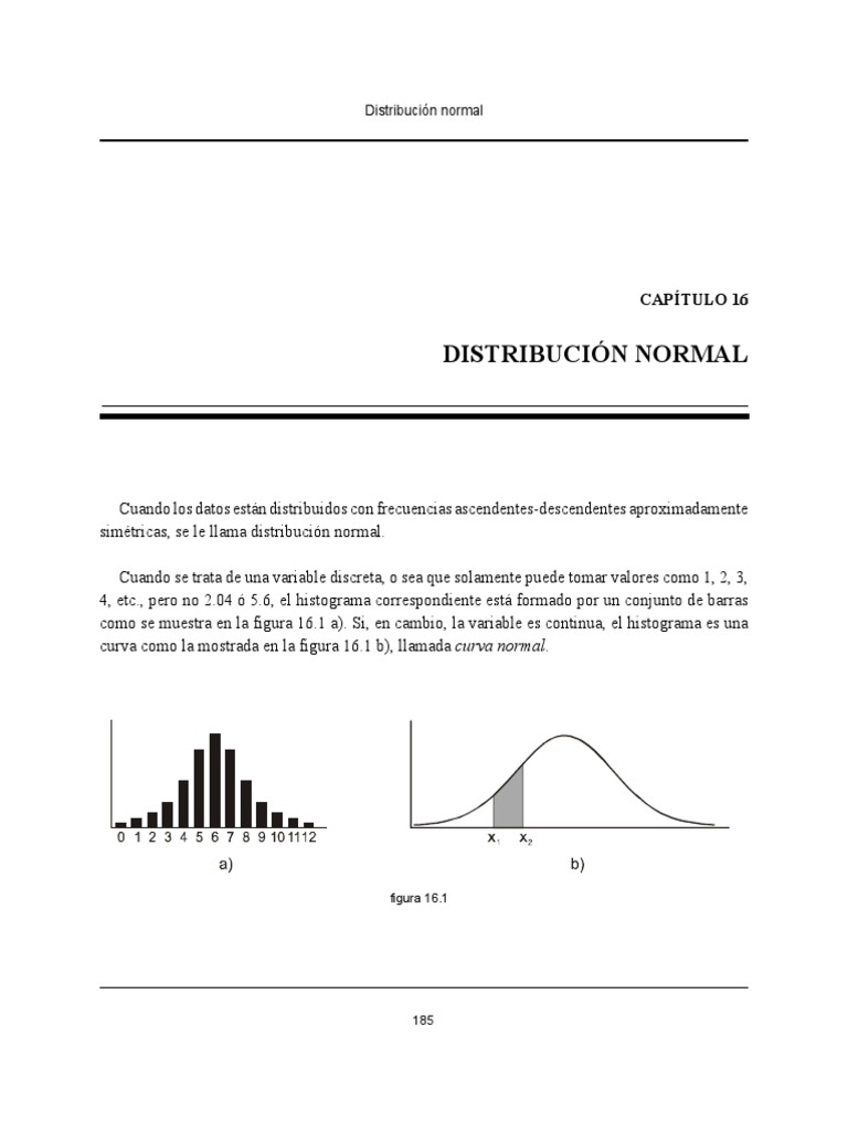 Distribucion Normal | PDF | Distribución normal | Histograma