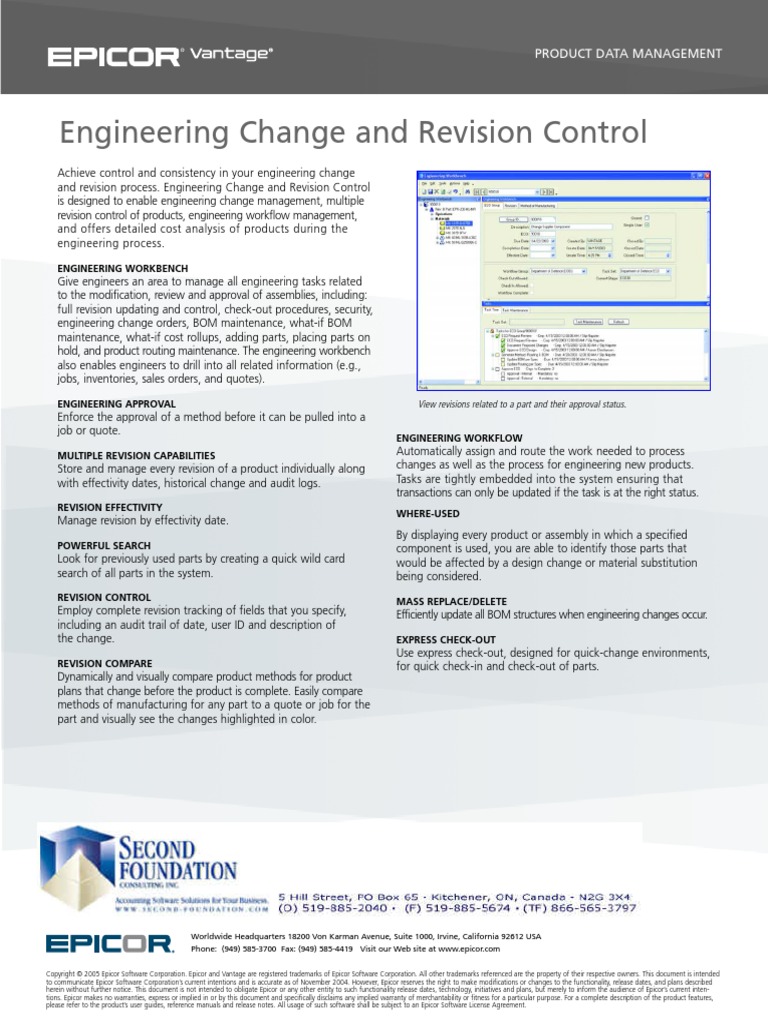 Engineering Change Control | PDF | Version Control | Engineering